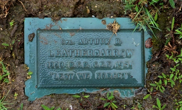 The O'Leary Collection—478928 Private Arthur Robert Leatherbarrow