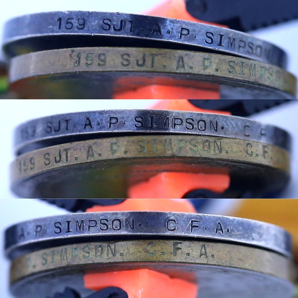 The O'Leary Collection—7985 Sergeant Alfred Percy Simpson